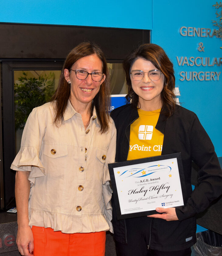 UnityPoint staff receive awards | News, Sports, Jobs - Messenger News